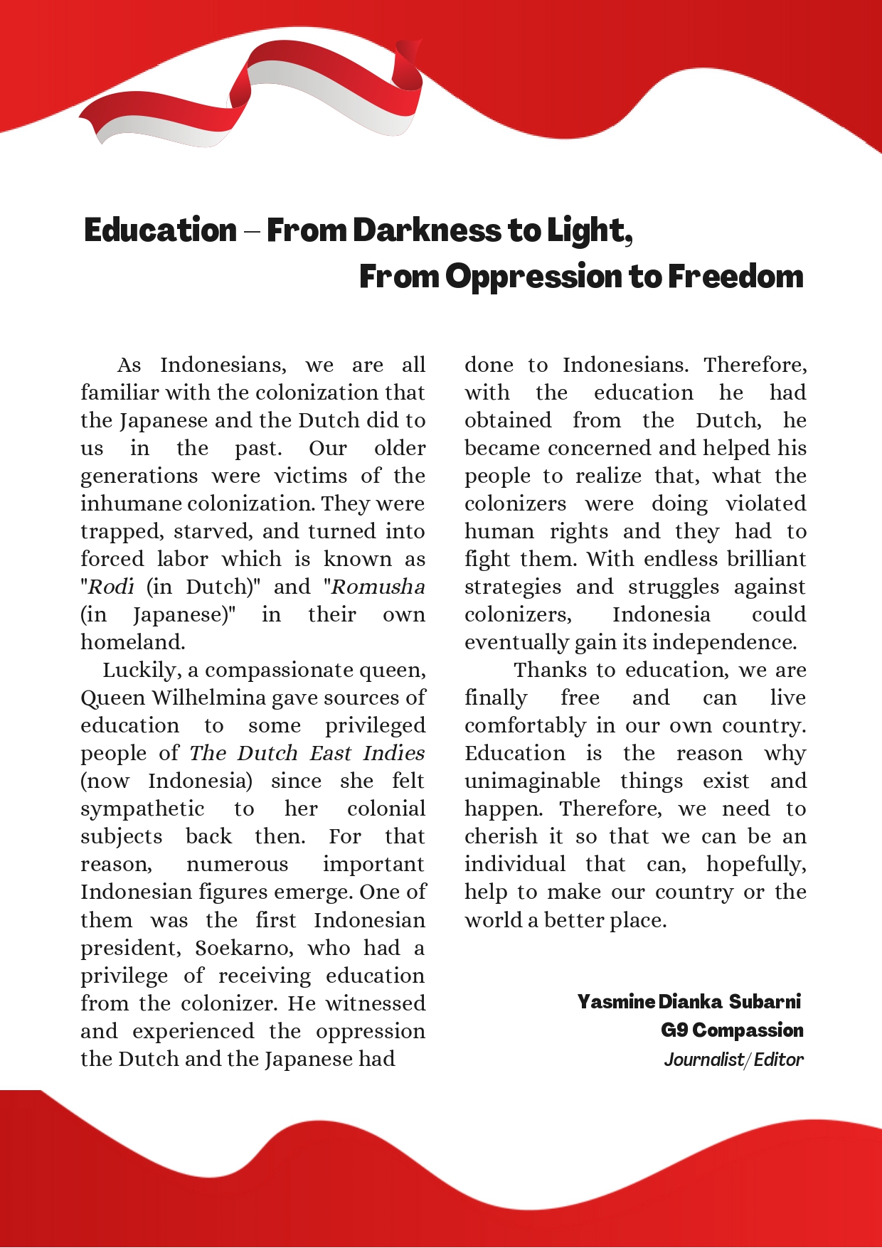 Indonesian Independence Day 2022. – Batari School